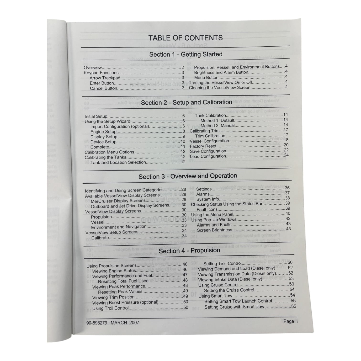 Mercury SmartCraft 90-898279, VesselView Owner's Manual 2007 - Max ...