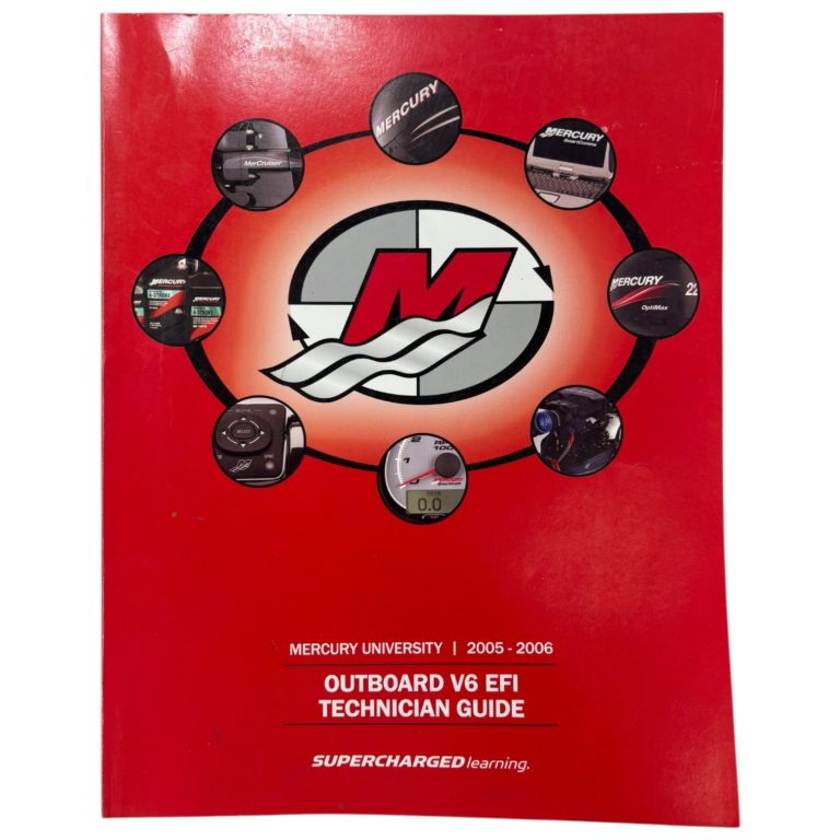 Mercury University 90-898303, Outboard V6 EFI Technician Guide (2005 ...
