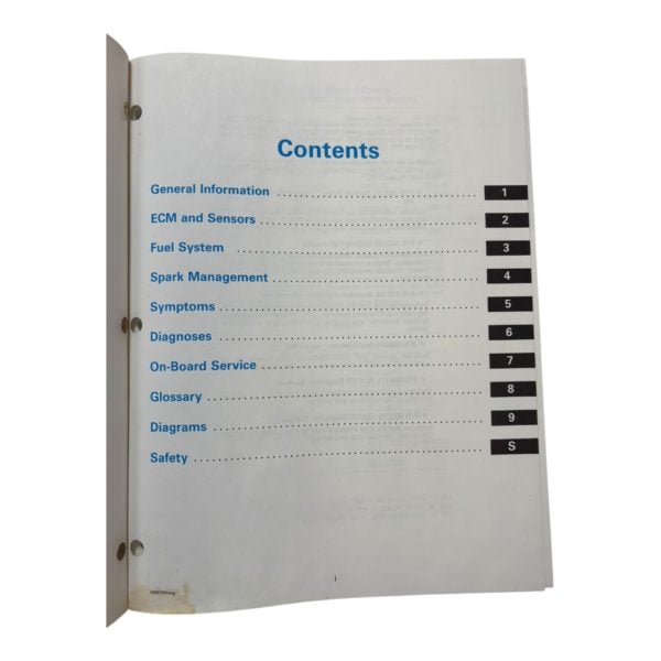 OMC Cobra Stern Drives 503172, GM EFI Diagnostic Manual (1994) - Max ...