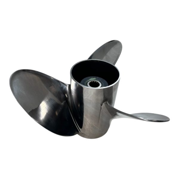 OMC Evinrude 3 x 14 1/2 x 24, Raker Stainless Steel Propeller 398504 ...