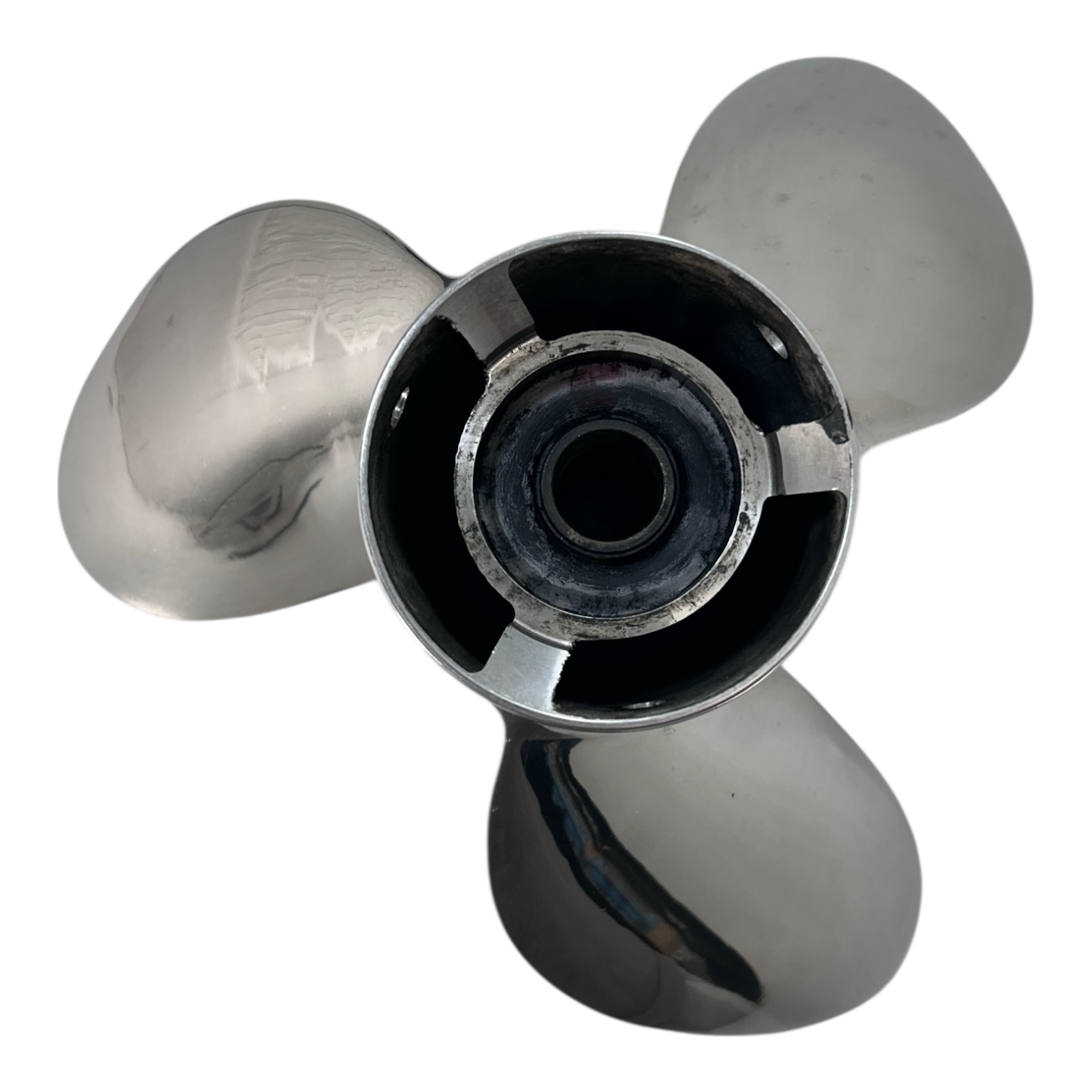 OMC Evinrude Johnson 3 x 14 1/2 x 20, Raker Propeller , 398502 - LH ...