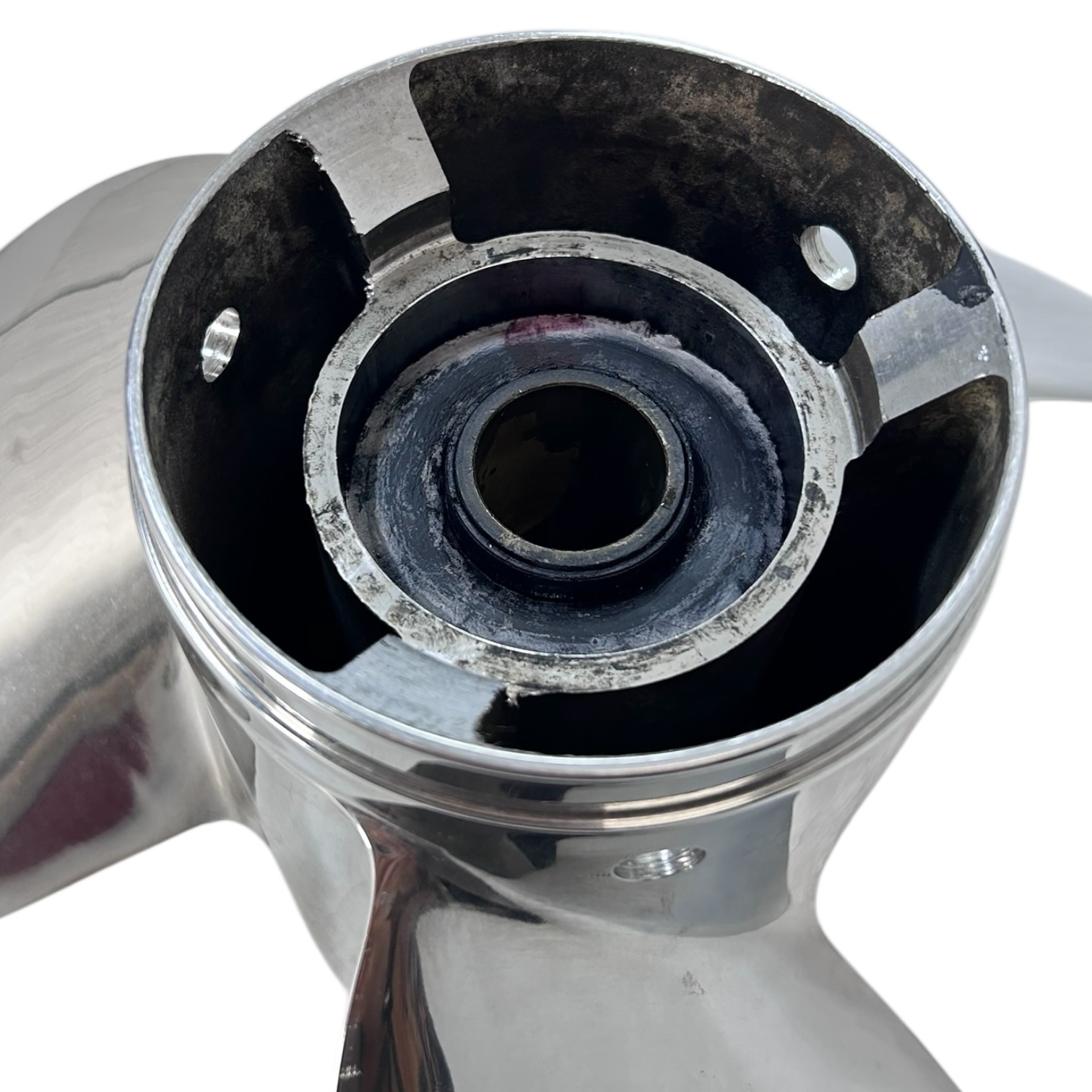 OMC Evinrude Johnson 3 x 14 1/2 x 20, Raker Propeller , 398502 - LH ...