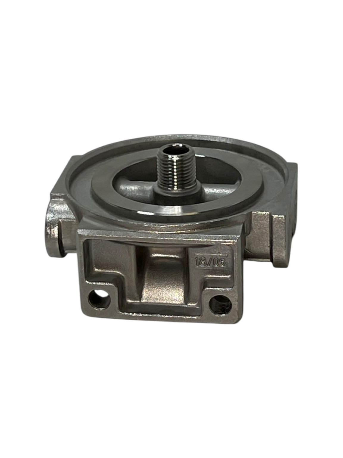 Sierra 18-7777, 1/4in NPT Fuel / Water Separator Stainless Bracket, (No ...
