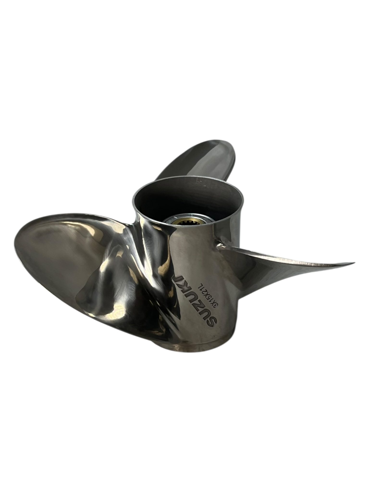 Suzuki Marine, 3 x 15 x 21 LH, SS Propeller, 990C0-0083L-21, NEW, OEM ...