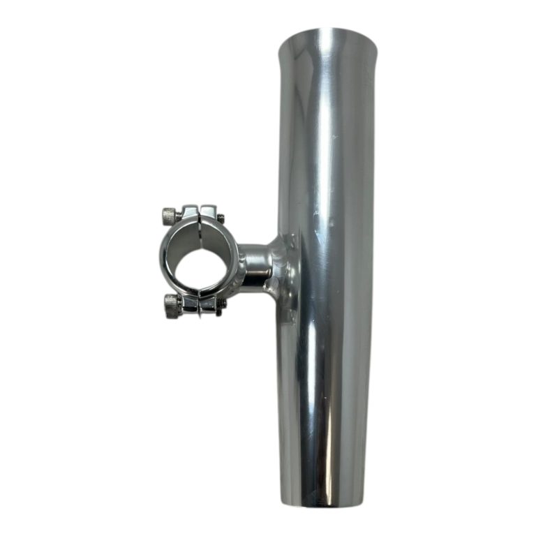 Tigress Silver Alum Clamp On Rod Holder, 1" FOR 1.315" ID Alum. Pipe ...