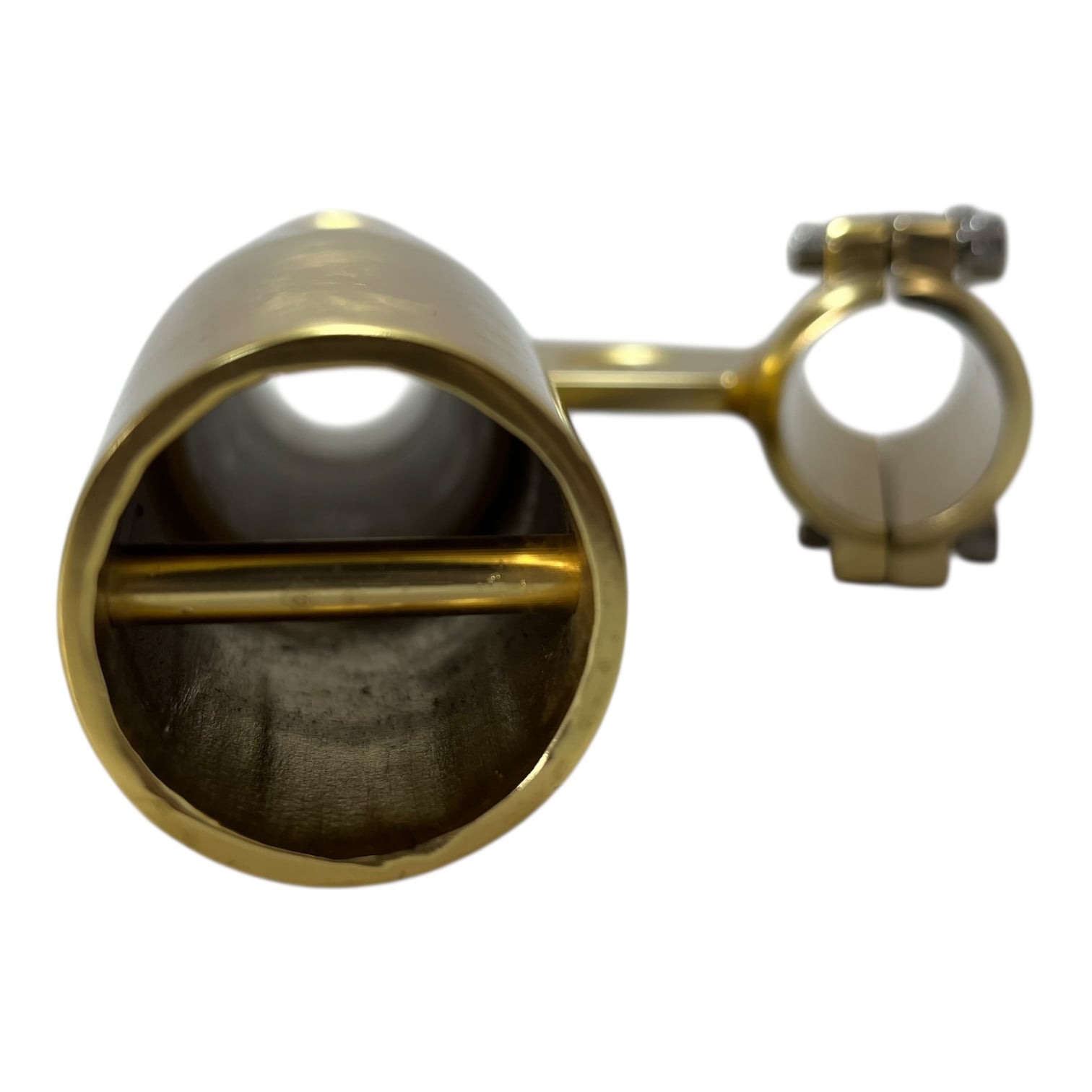 Tigress Gold Alum Clamp On Rod Holder 1 1/2" FOR 1.990" ID Alum. Pipe ...