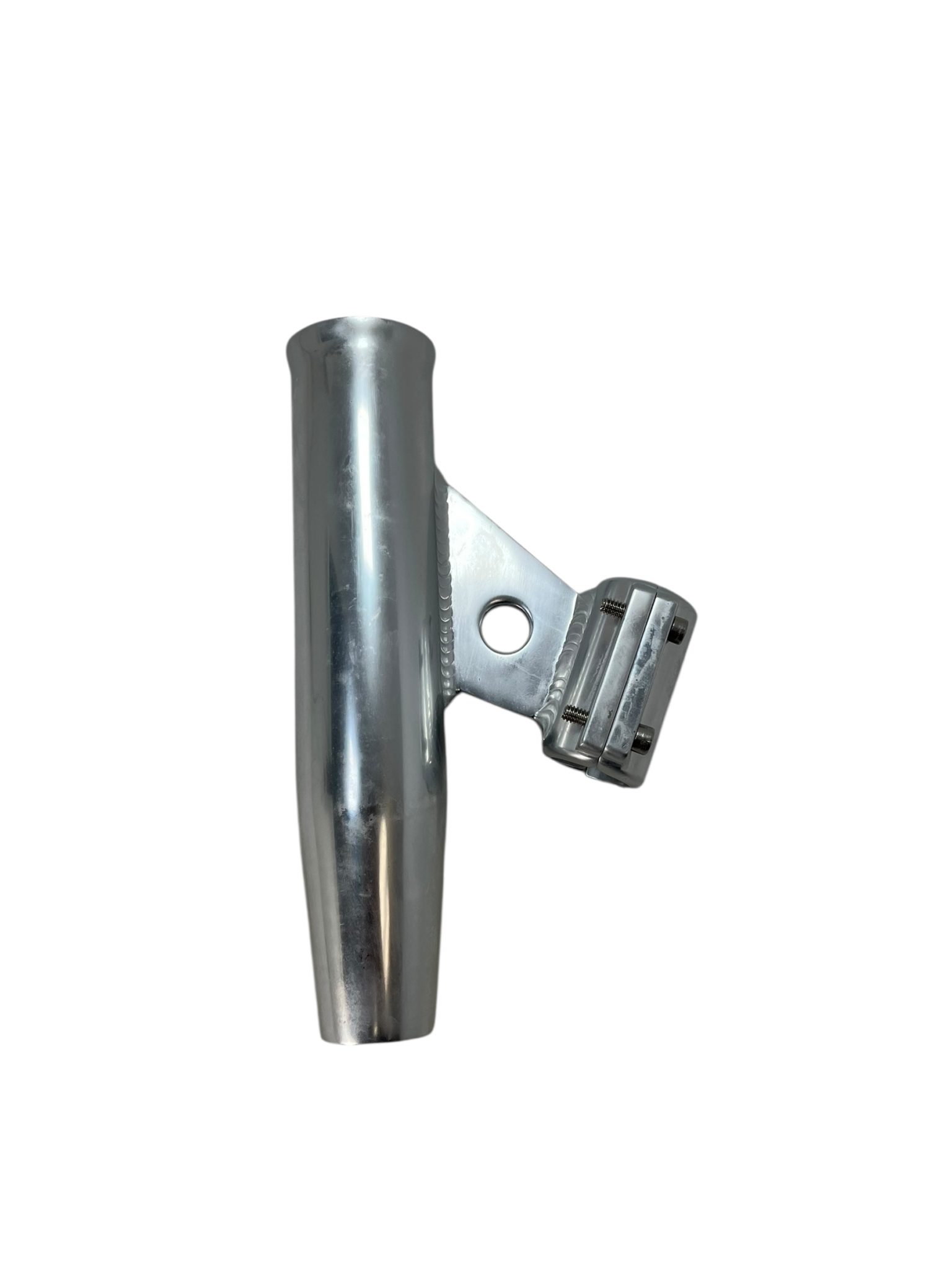 Tigress Silver Alum Clamp On Rod Holder, 1" FOR 1.315" ID Alum. Pipe ...