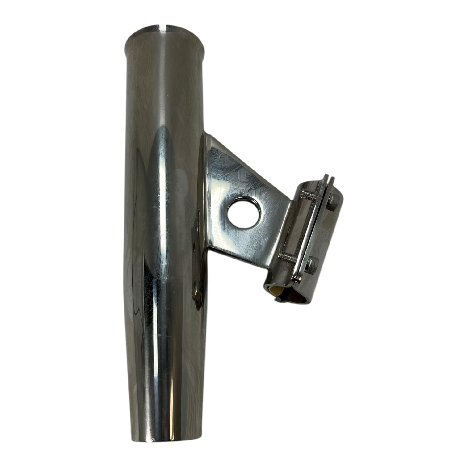 Tigress Silver SS Clamp On Rod Holder 3/4" FOR 1.050" ID Alum. Pipe ...