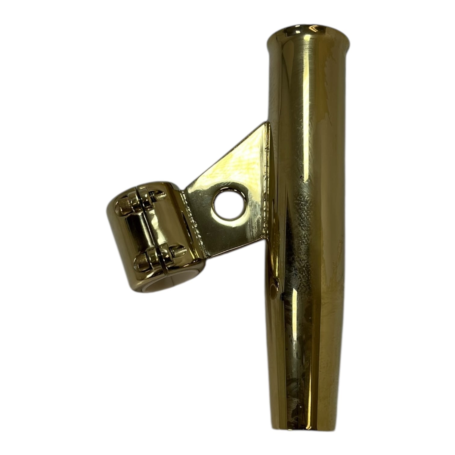 Tigress Gold Clamp On SS Rod Holder 1 1/2" FOR 1.990" ID Alum. Pipe ...