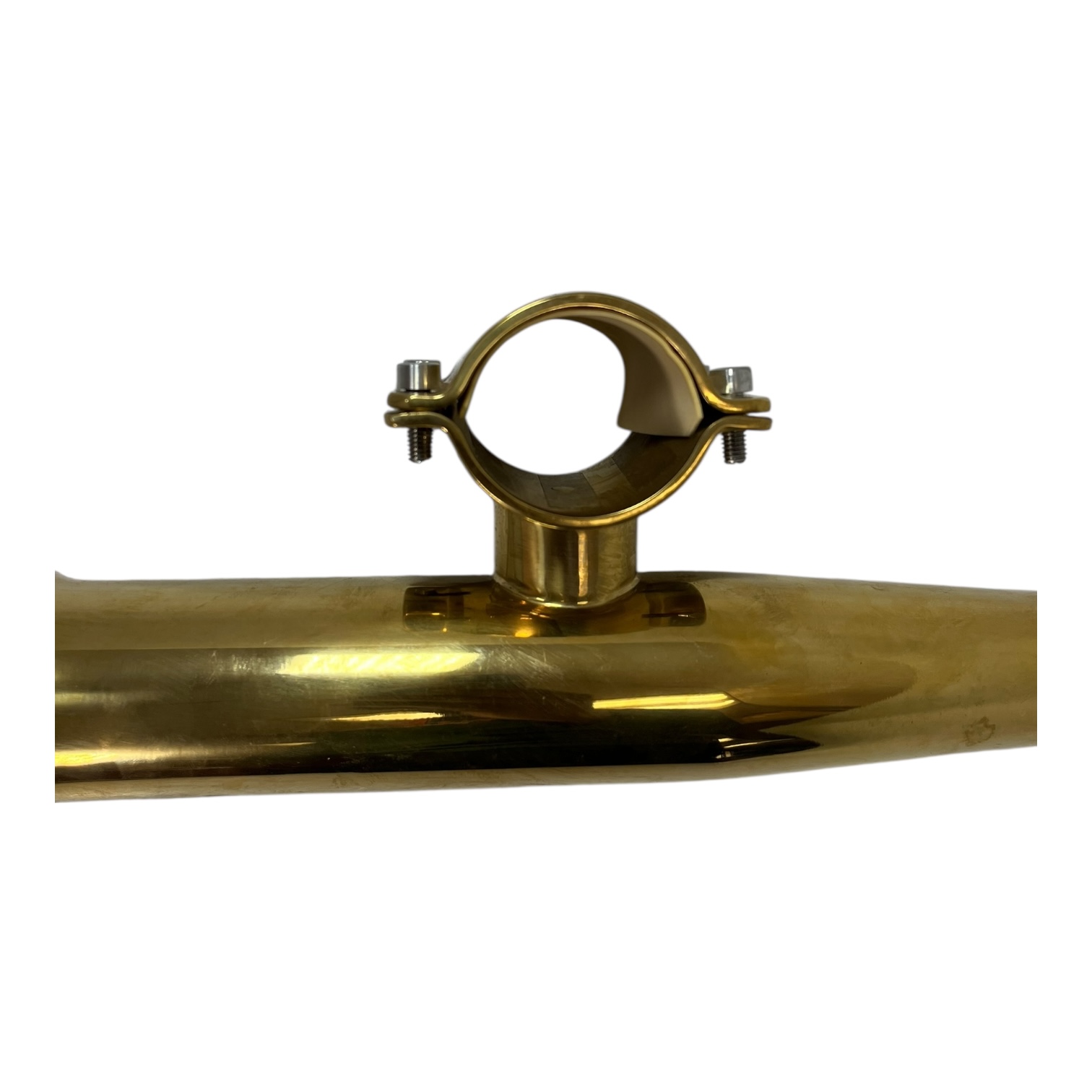 Tigress Gold Clamp On Alum Rod Holder 1 1/2" FOR 1.990" ID Alum. Pipe ...