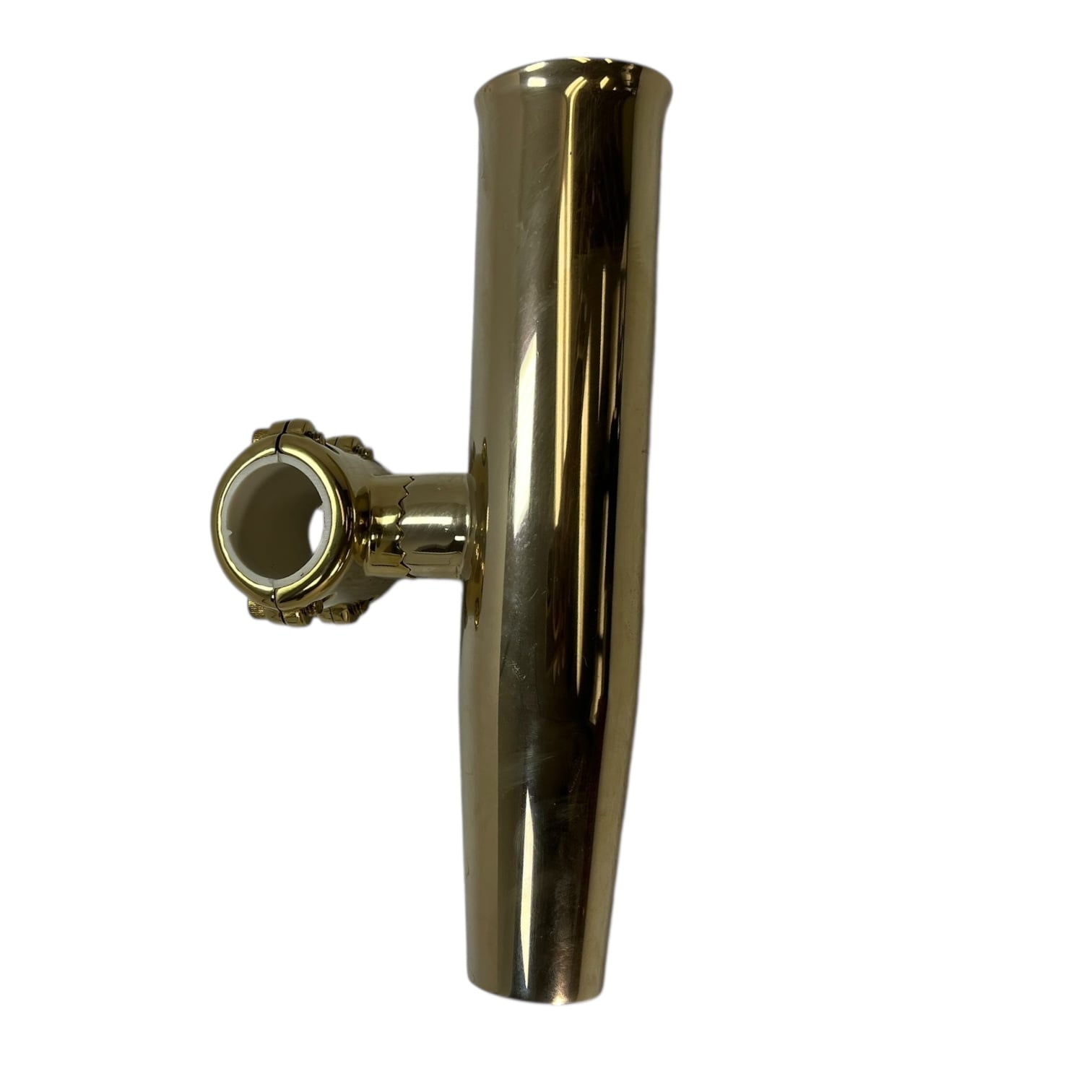 Tigress Gold SS Clamp On Rod Holder, 1" FOR 1.315" ID Alum. Pipe, (SEE ...