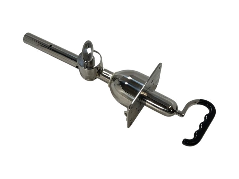 Top Mount Adjustable Outrigger Holder, Stainless Steel, For 1 1/8in ...