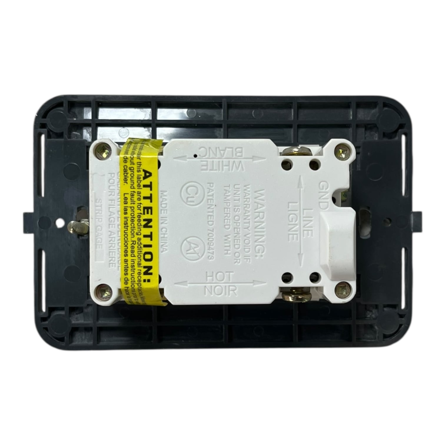 Vimar Idea 16296, GFCI Socket Outlet 20 Amp 125 Volts (White) - Max ...
