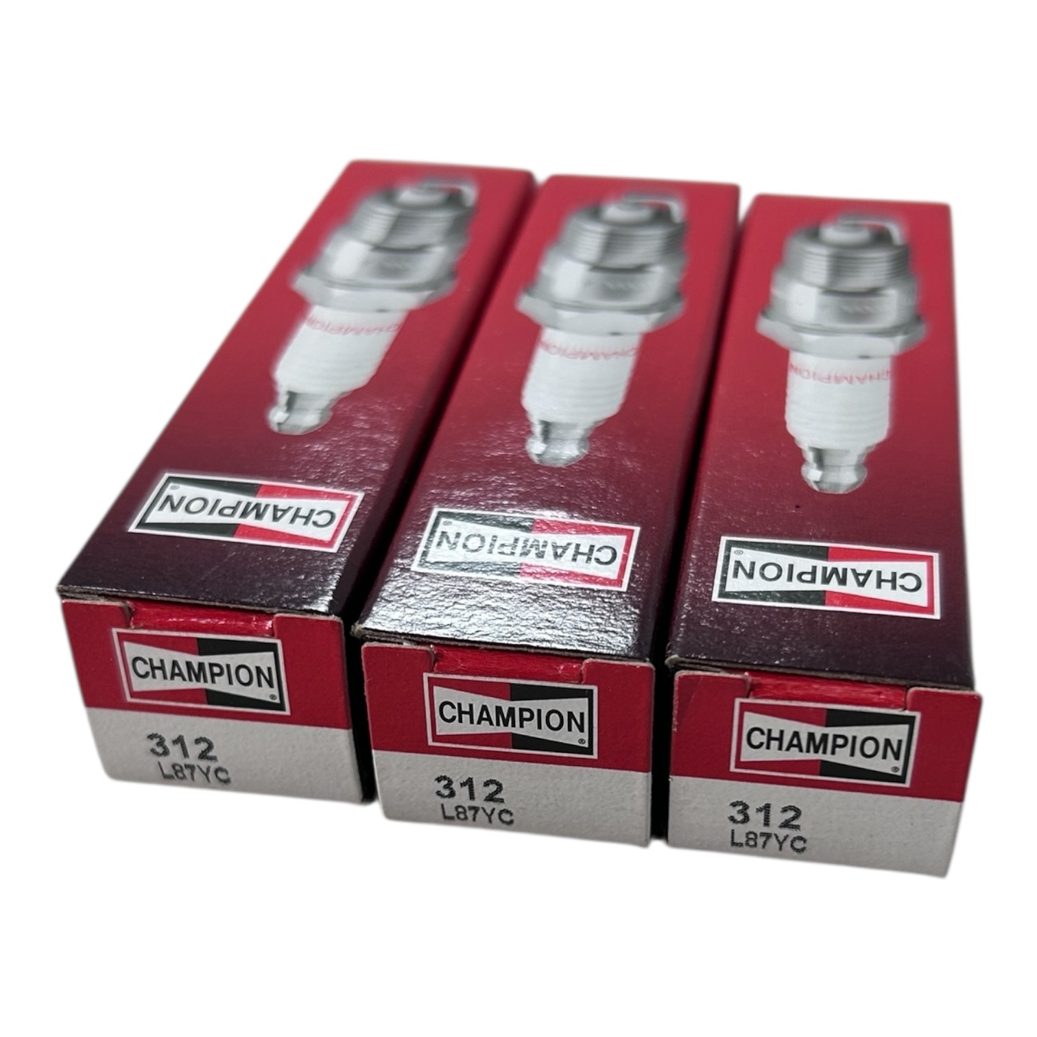 Champion L87YC, Marine Spark Plug - 3 Pack - Max Marine Outlet