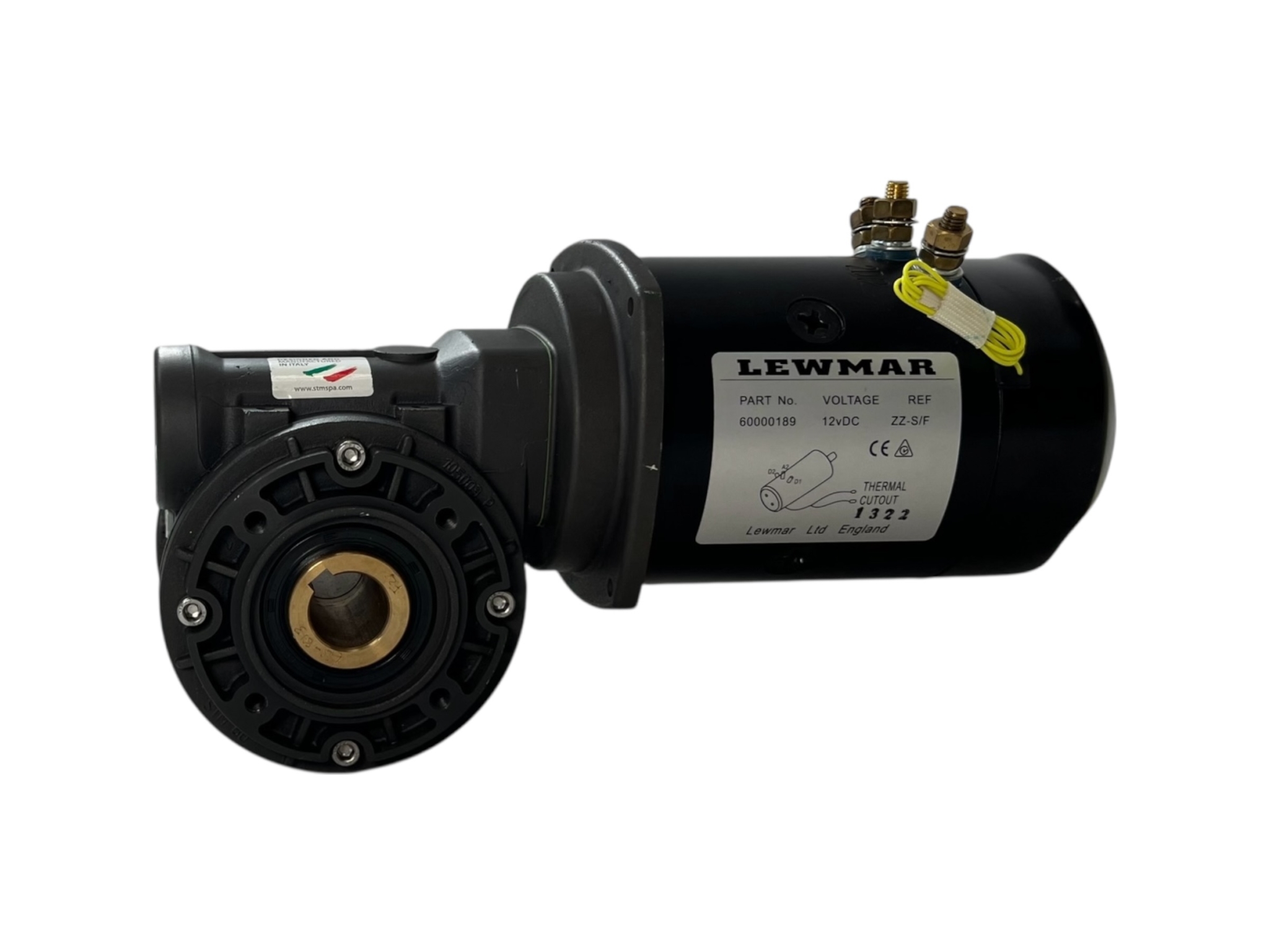 Lewmar V2 Fast Fit Windlass Motor Gearbox Assembly, 12V, NEW (Cosmetic ...