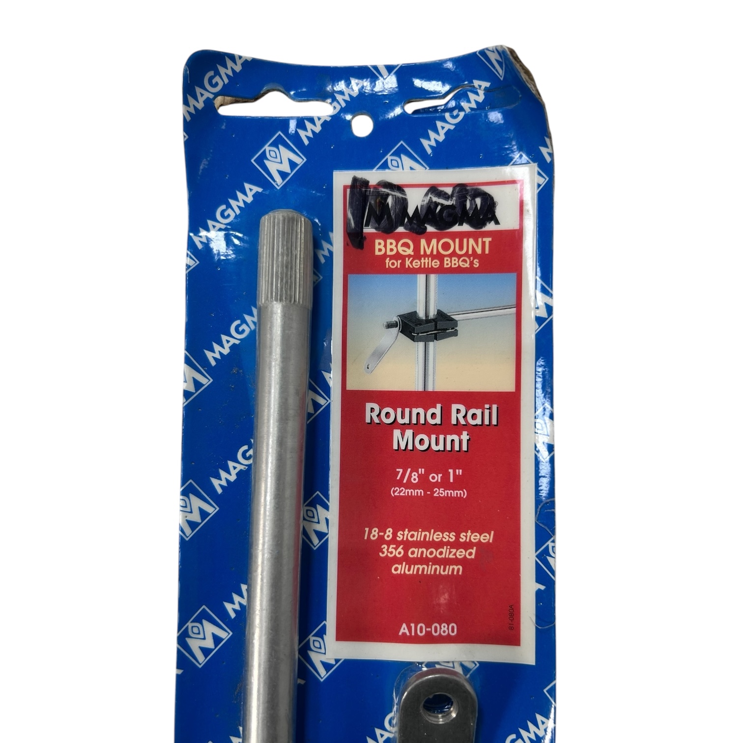 Magma A10-080, Round Rail Mount For Kettle BBQs 7/8'' Or 1'' - Max ...