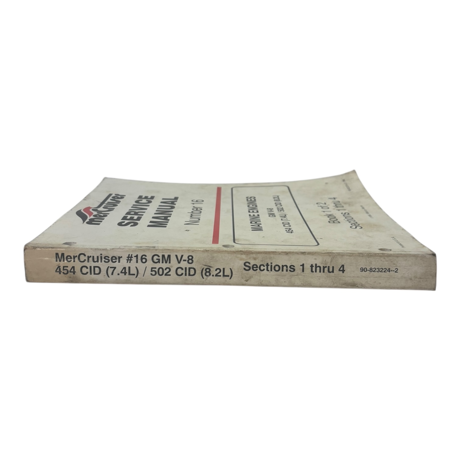 MerCruiser Service Manual #16 Marine Engines GM V-8 454 CID/502 CID ...