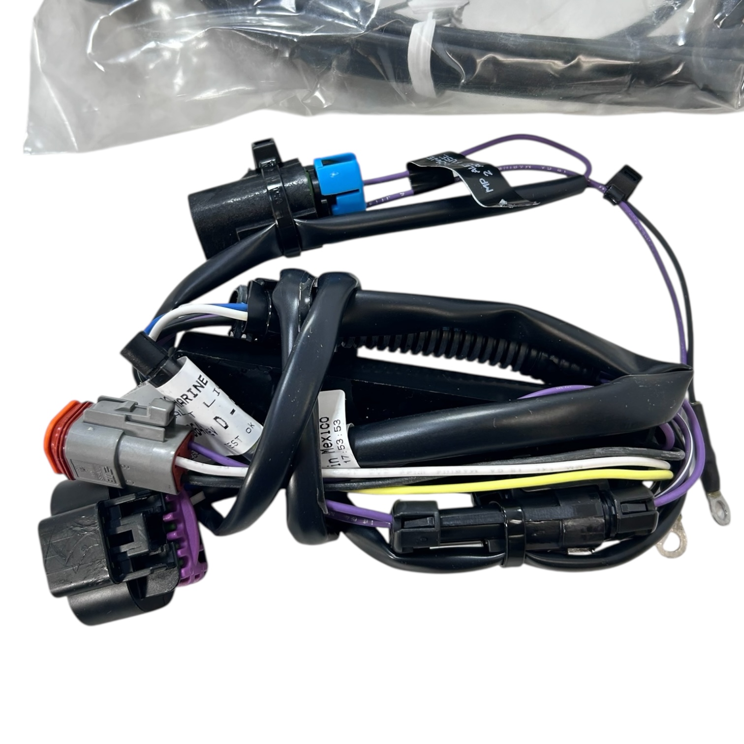 Mercury 8M0109507, Marine Moving Prop Oval 2 Light System Assembly, OEM ...