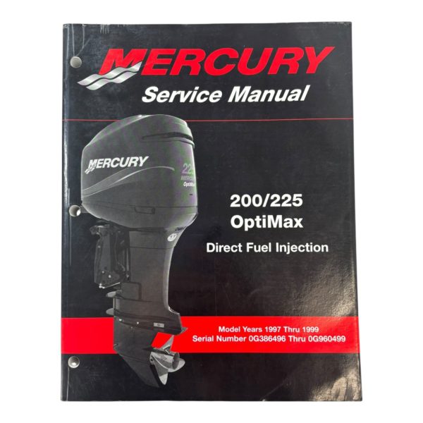 Mercury 90-855348R02, 200/225 OptiMax Direct Fuel Injection Service ...