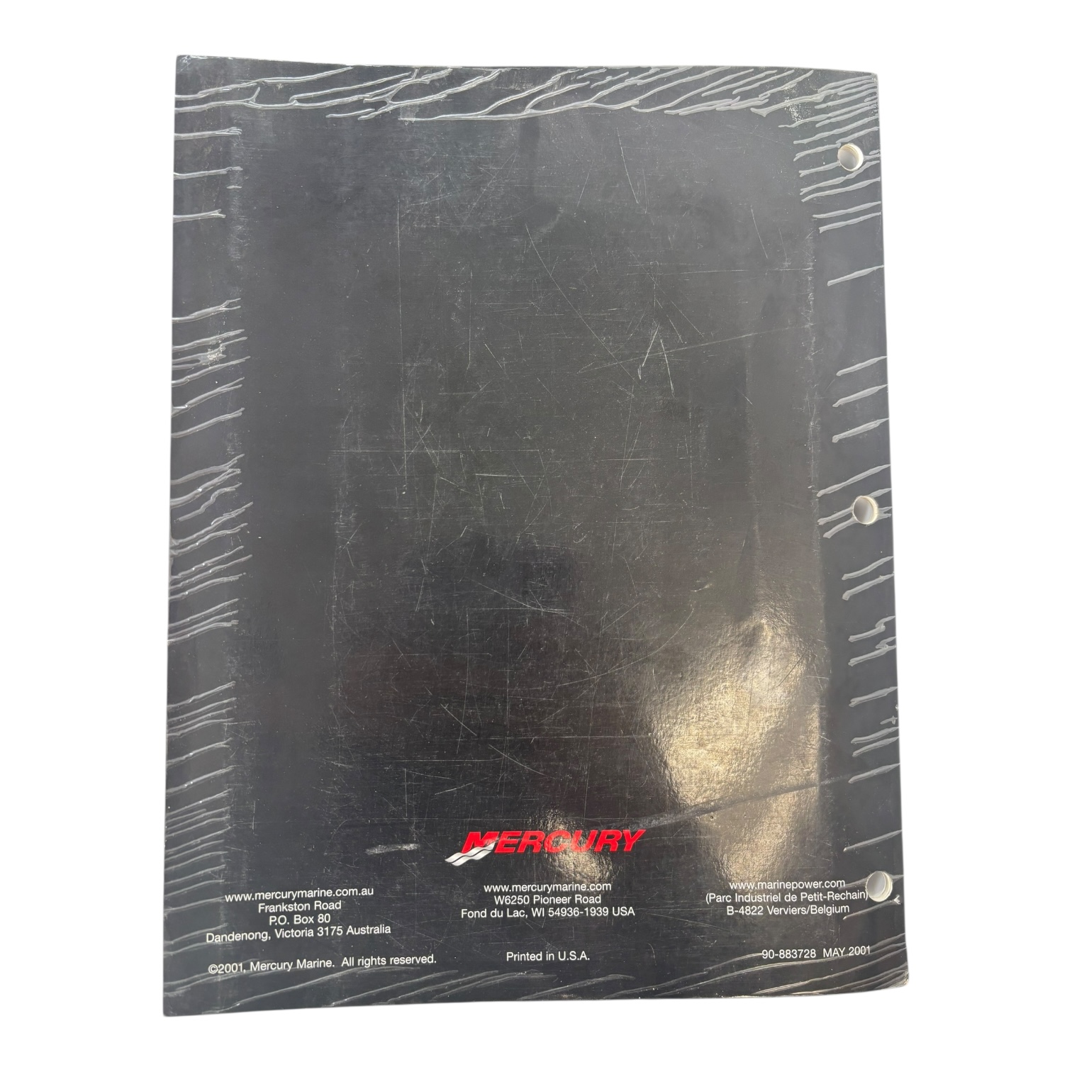 Mercury 90-883728, 150/175/200 Electronic Fuel Injection Service Manual ...