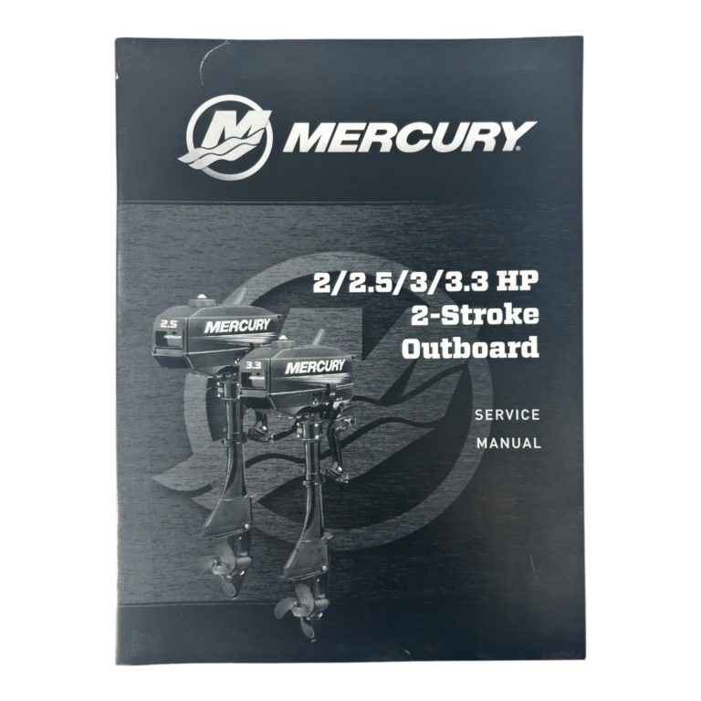 Mercury 90-8M0131799, 2/2.5/3/3.3 HP 2-Stroke Outboard Service Manual ...