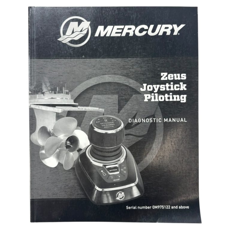 Mercury 90-8M0141068, Zeus Joystick Piloting Diagnostic Manual (2018 ...