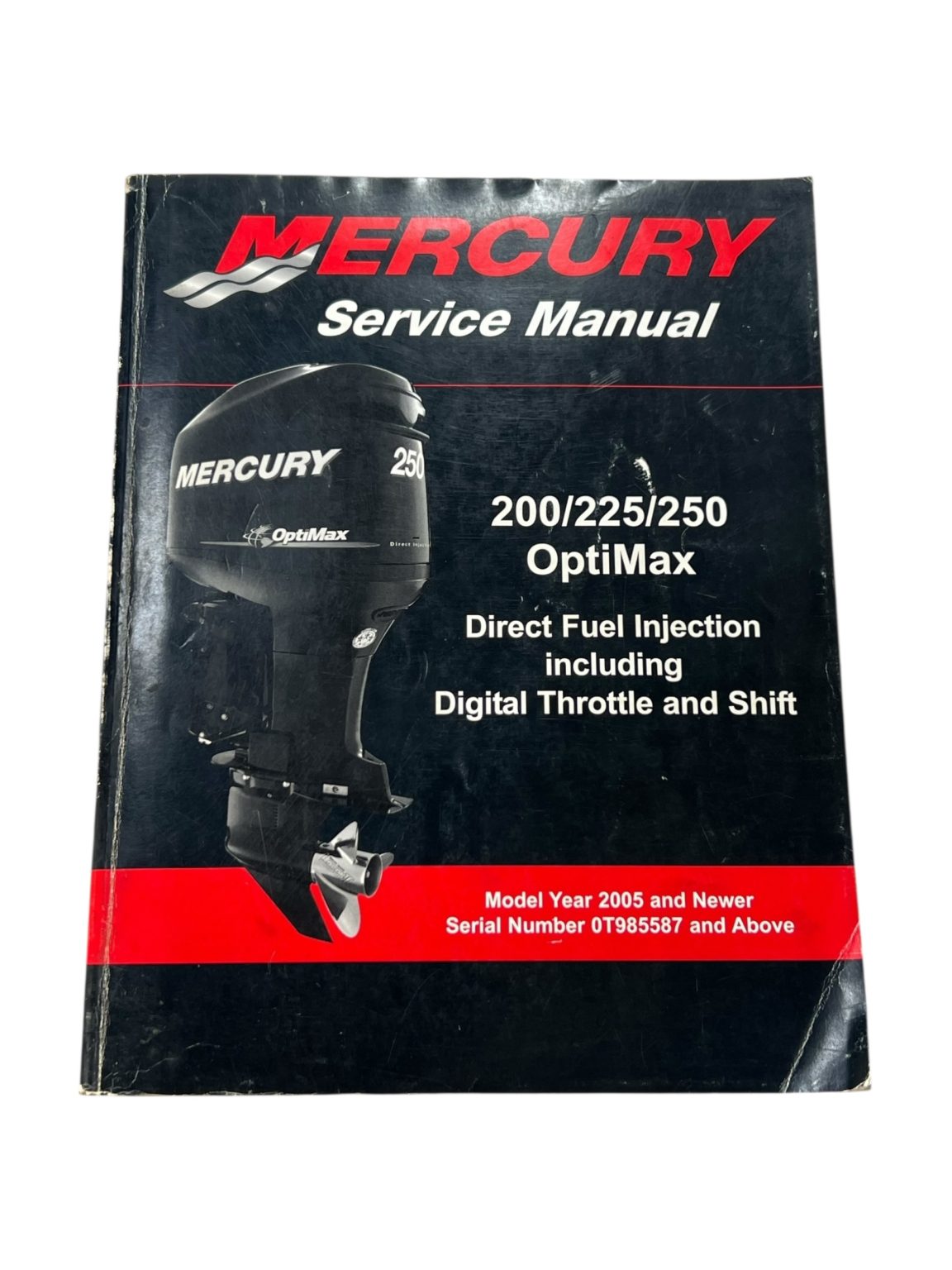 Mercury Marine 90-856252T00, Service Manual, 200/225/250 Optimax DFI ...