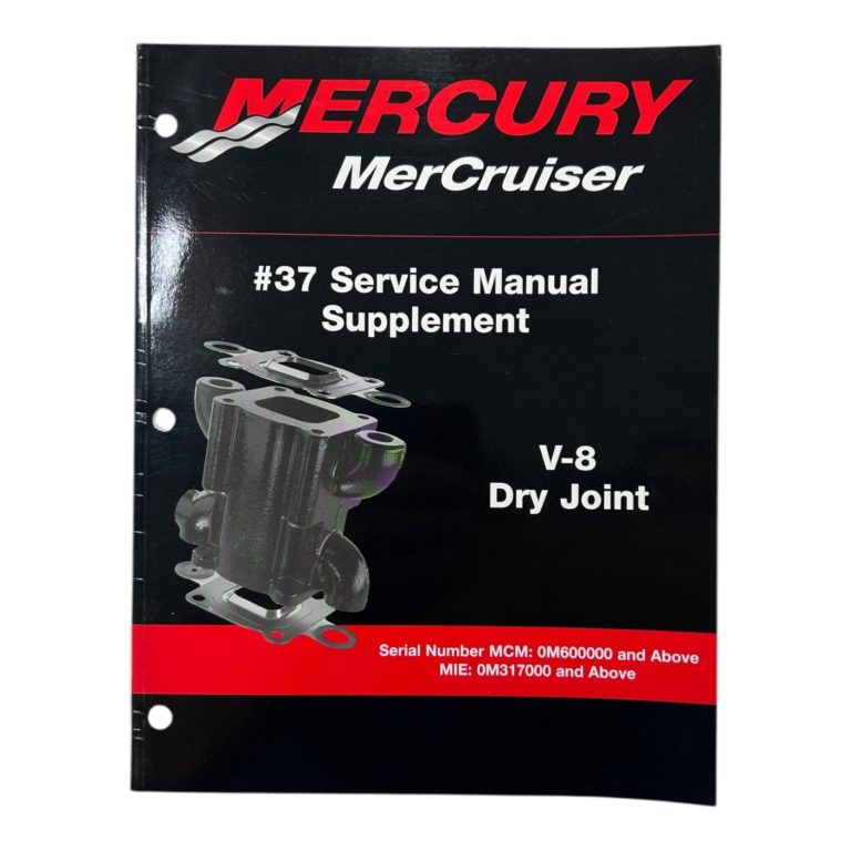Mercury MerCruiser 90-86420020, V-8 Dry Joint #37 Service Manual ...