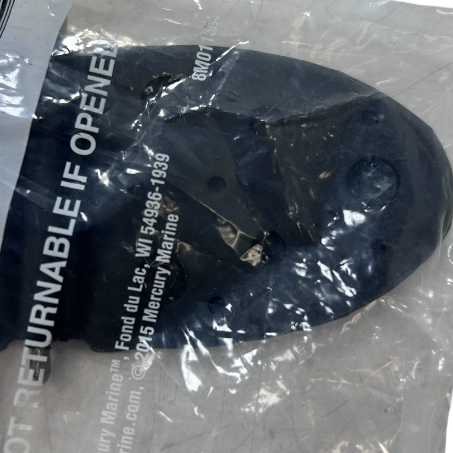 Mercury Quicksilver 807166A1, Marine Water Shutter Kit Assembly, OEM ...