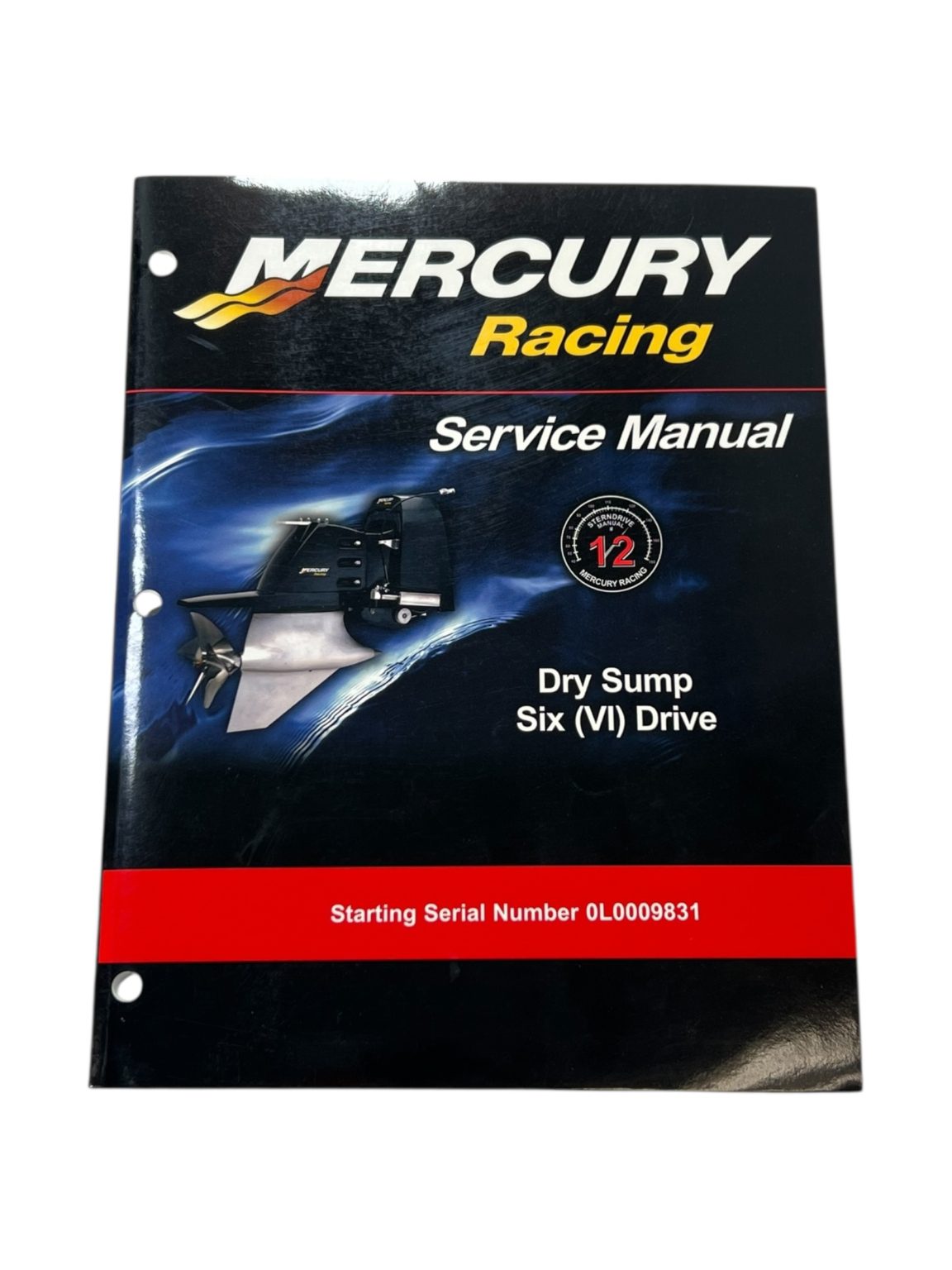 Mercury Racing 90-840250R01, Dry Sump Six (VI) Drive, Service Manual ...