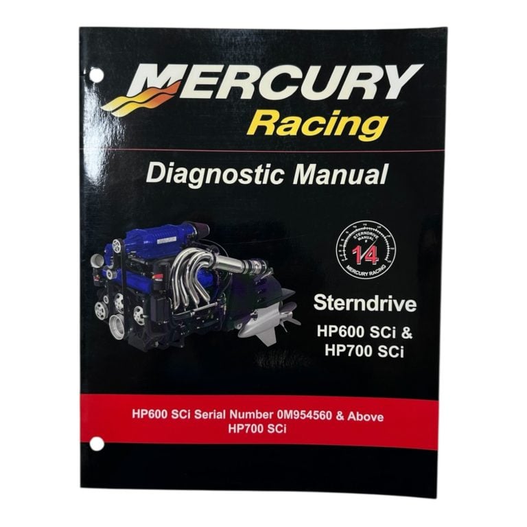 Mercury Racing 90-8M8020286, Sterndrive HP600 SCi & HP700 SCi ...