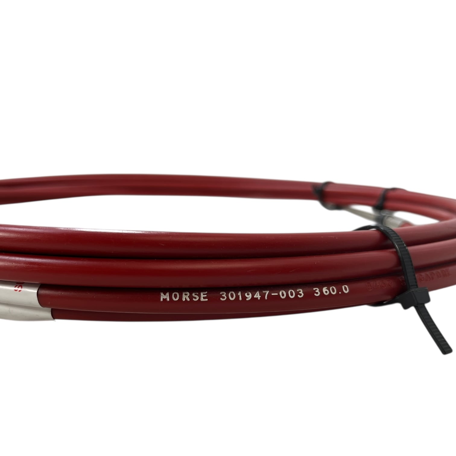 Morse Controls 33C Supreme Red Jacket 30FT Throttle Cable, 301947-003 ...