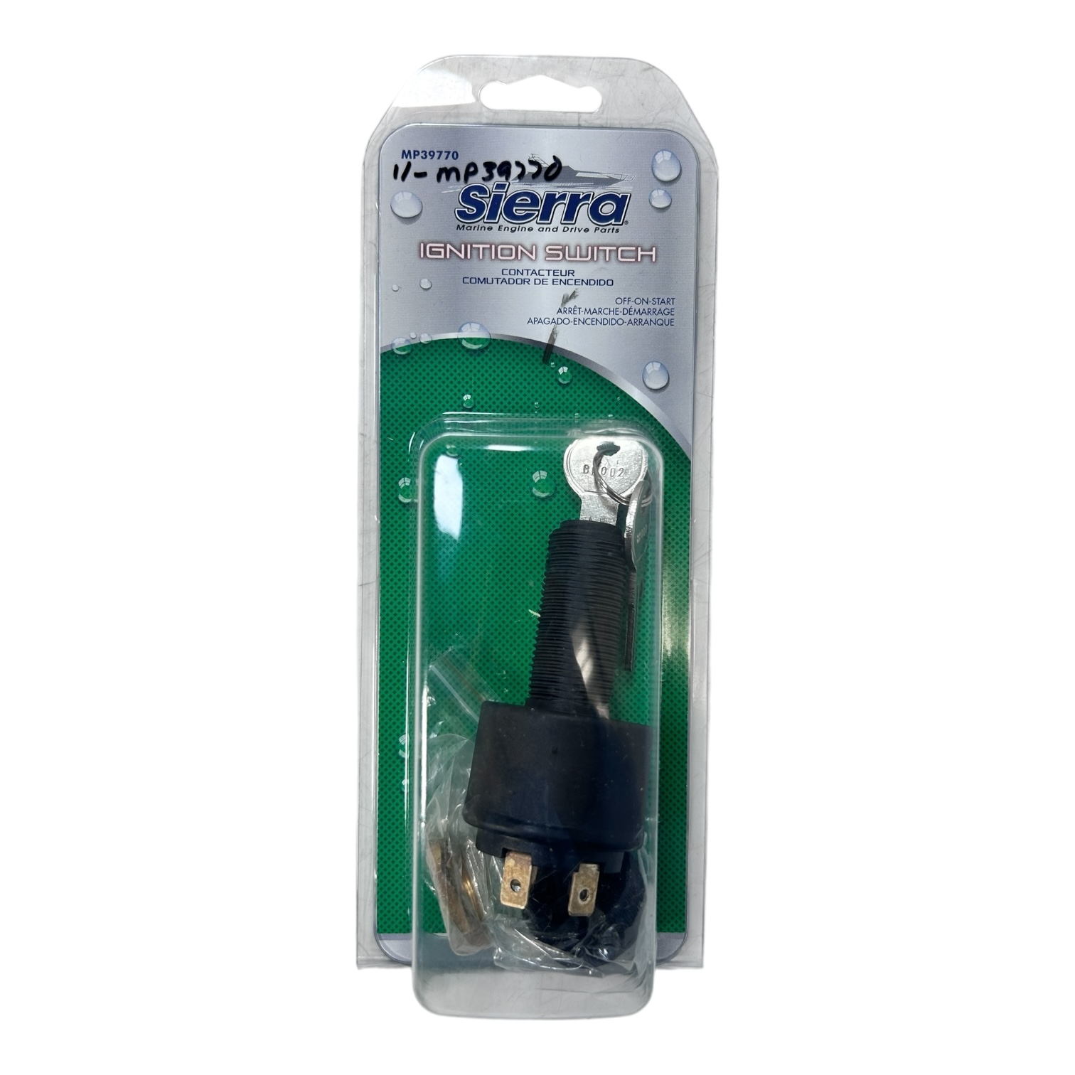 Sierra MP39770, Marine 3 Position Ignition Switch Assembly - 12V - Max ...