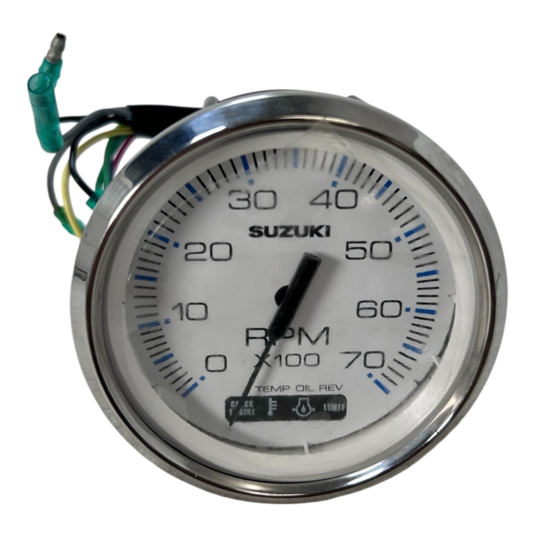 Suzuki 99105-80101, Marine Multi Function Tachometer Gauge 4'' , OEM ...