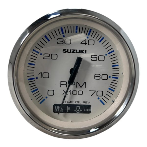 Suzuki 99105-801011, Marine Multi Function Tachometer Gauge 4'' , OEM ...