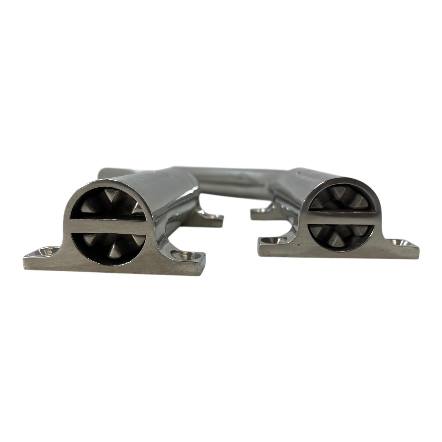 Tigress 88505, SS Side Mount Outrigger Holders (Silver) - Max Marine Outlet