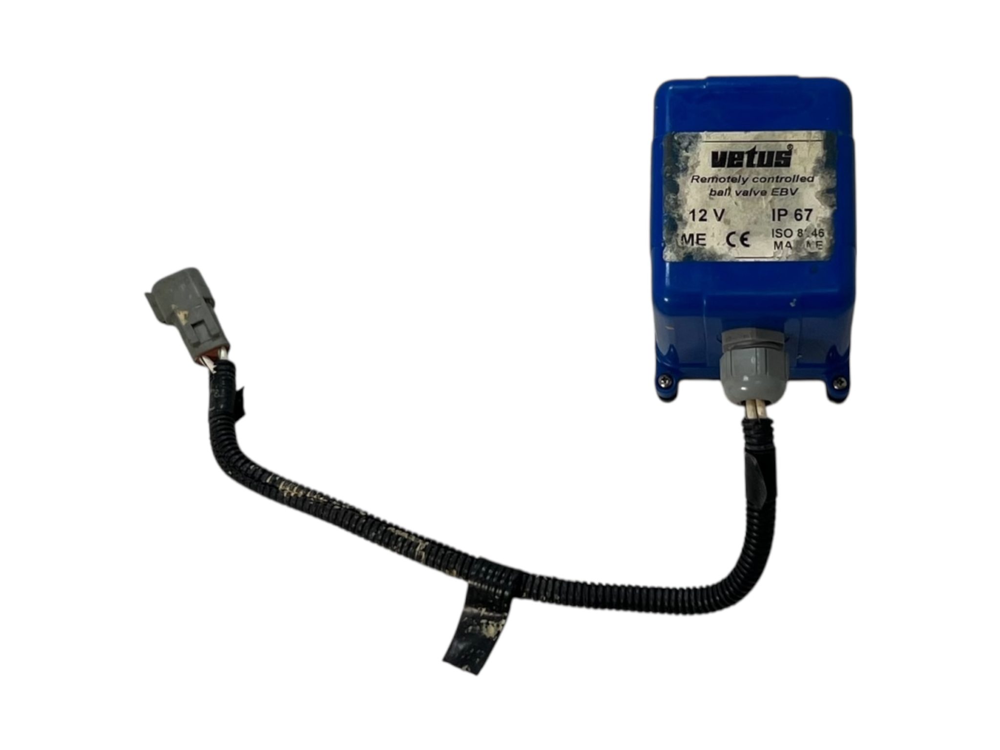 Vetus EBV Remotely Controlled Ball Valve 12V 3 Pin Connection, OEM ...
