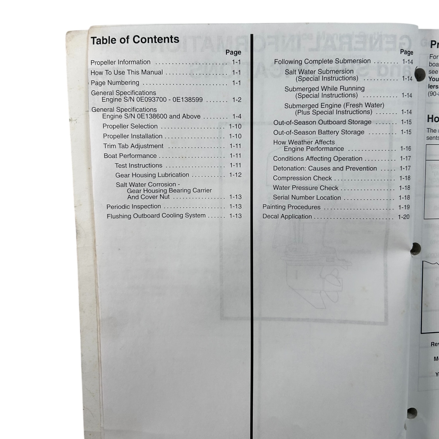 Force Outboards 90-832749R2, Models 75/90/120 Marine Service Manual ...