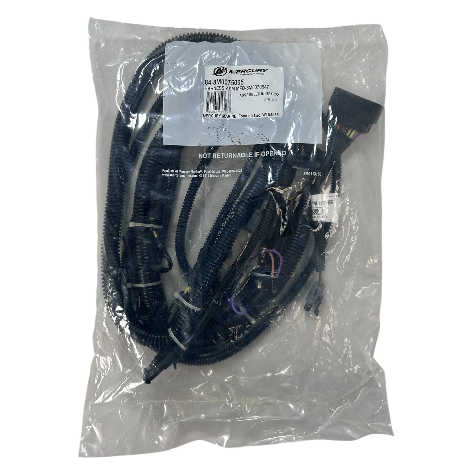 Mercury 84-8M0075065, Marine Harness Assembly For Vessel View 7 Display ...