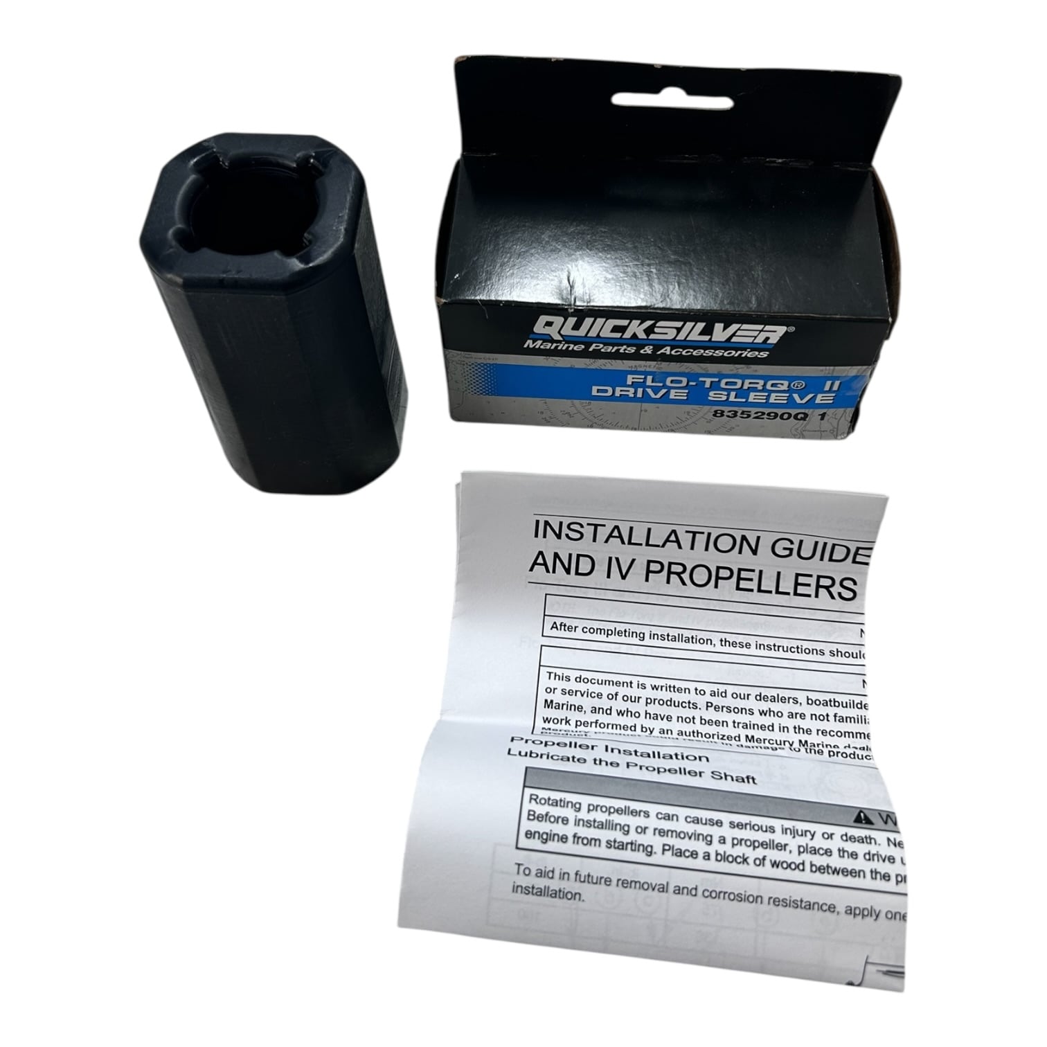 Mercury Quicksilver 835290Q1, Marine Flo Torq II Drive Sleeve , OEM ...