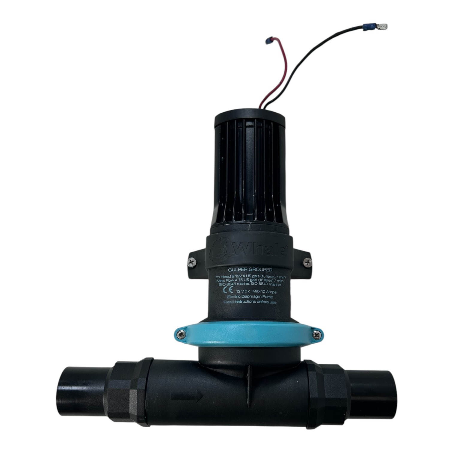 Whale BP4672, Marine Gulper Grouper Mk2 Fishbox Discharge Pump - 4 GPM ...