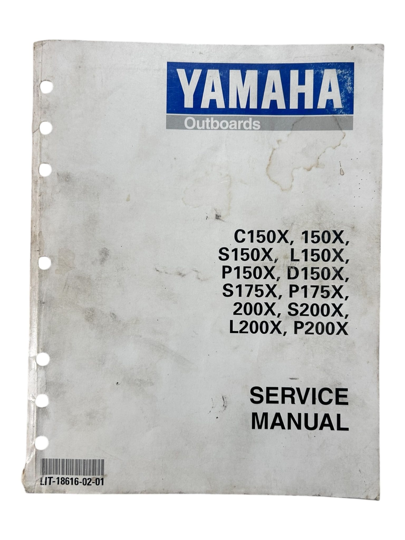 Yamaha Outboards LIT-18616-02-01, Marine C150X - P200X Engines Service ...