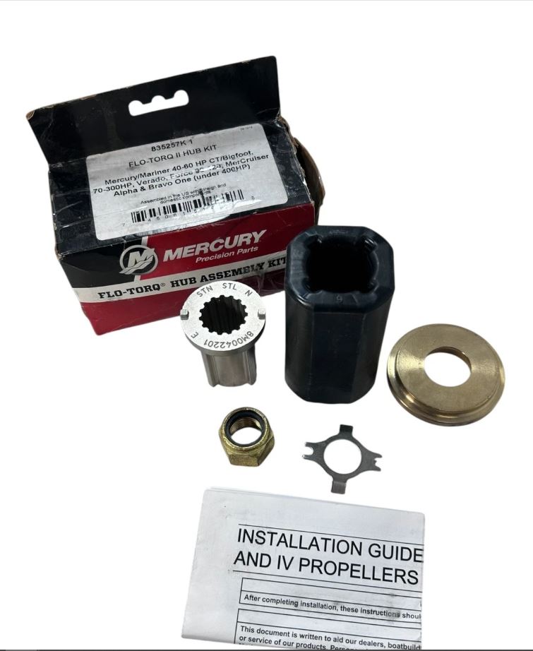 Mercury Mirage Plus 3 x 15 3/4 x 15P RH, Stainless Steel Propeller w ...