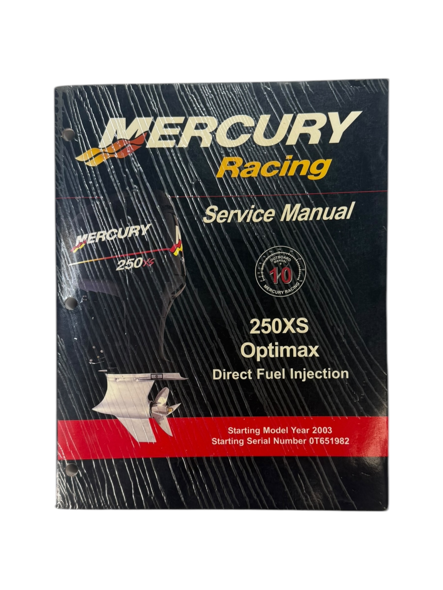 Mercury Racing Service Manual 250 XS Optimax Direct Fuel Injection ...